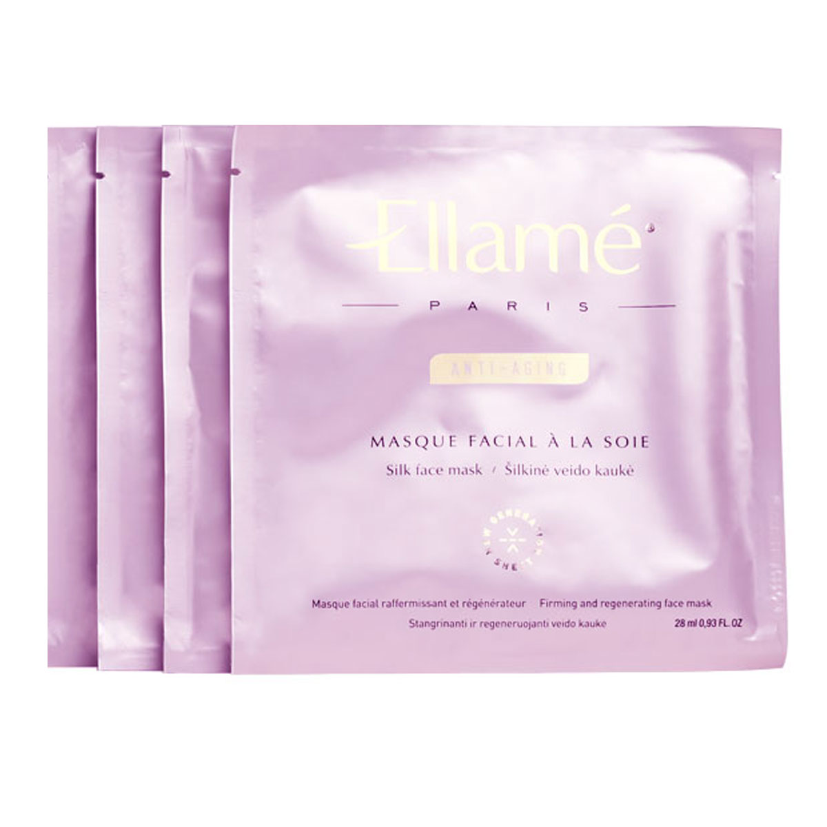 Regeneruojanti veido kaukės dovanų dėžutėje – 10 vnt. Ellame Regenerate ...